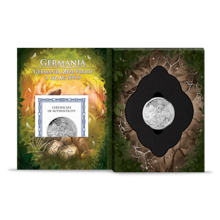 Germania 2024 Proof Silver Coin, 1 oz.