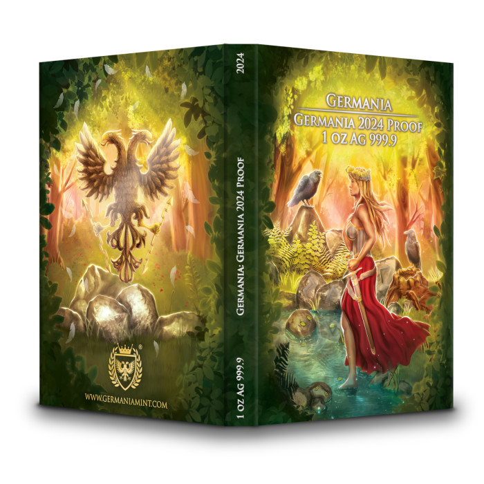 Germania 2024 Proof Silver Coin, 1 oz.