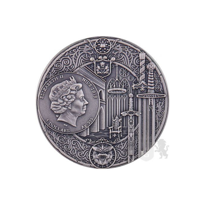 The Witcher: The Last Wish 2019 Silver Coin, 2 oz.