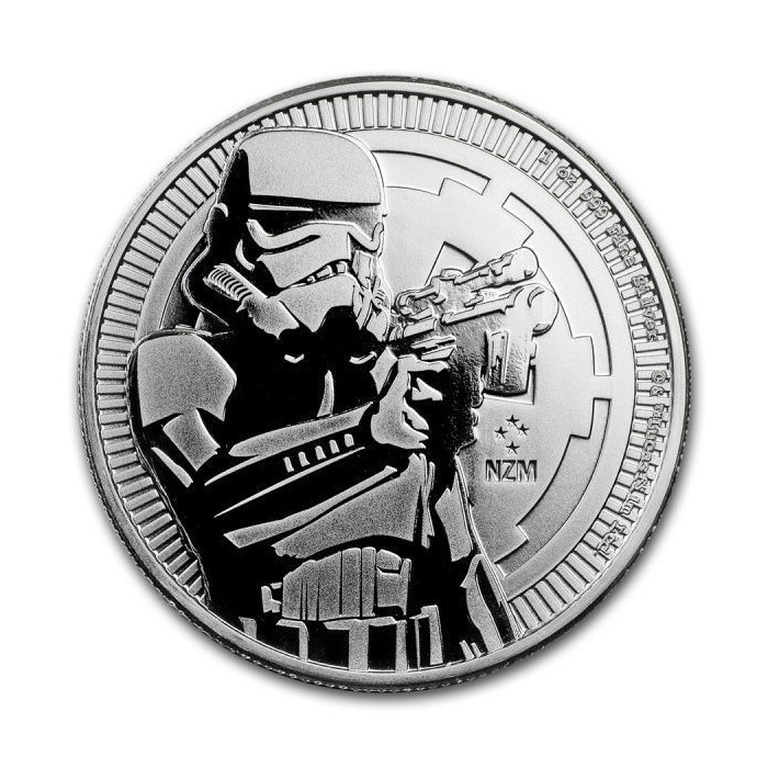 Star Wars: The Stormtrooper 2018, 1 oz Silver Coin