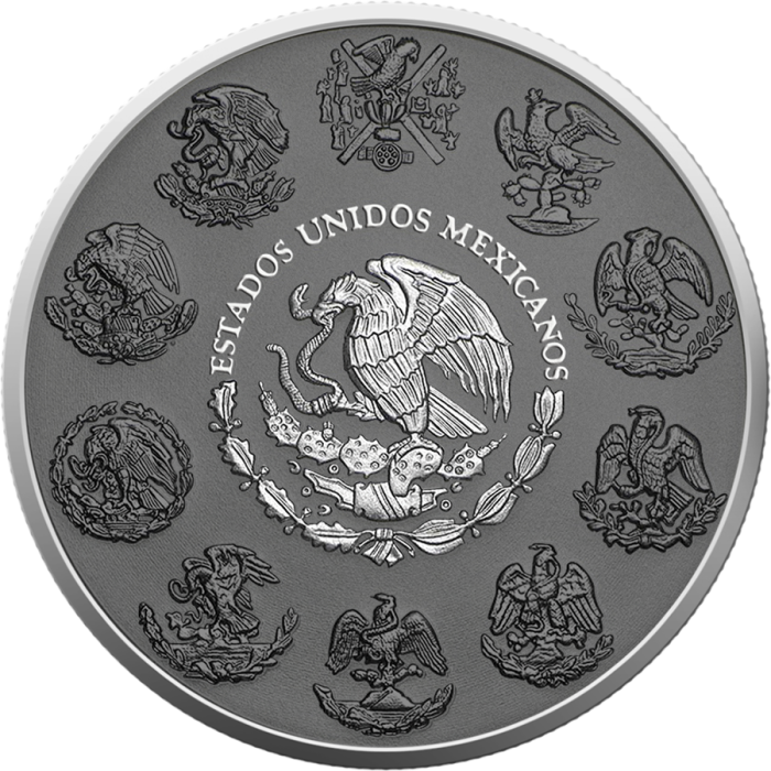 Srebrna Moneta Mexico Libertad 2023 Silver Ring, 1 uncja