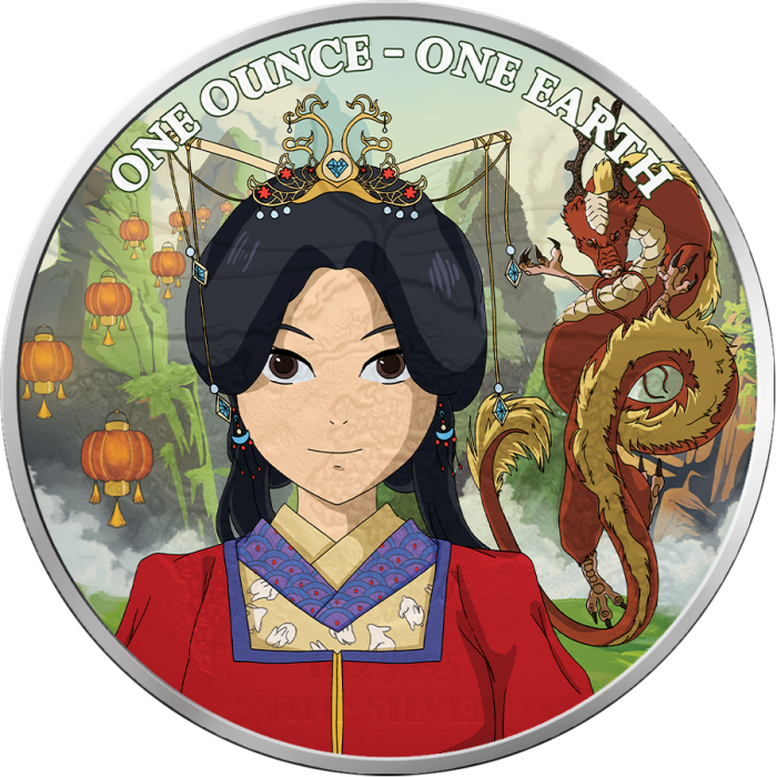 Fiji Silver Coin: Kodomo Manga 2022, 1 oz.