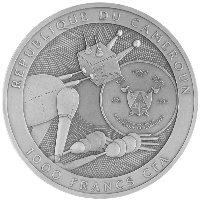 Silver Coin Stanislaw Lem, The Tale of Pilot Pirx 2024, 2 oz.