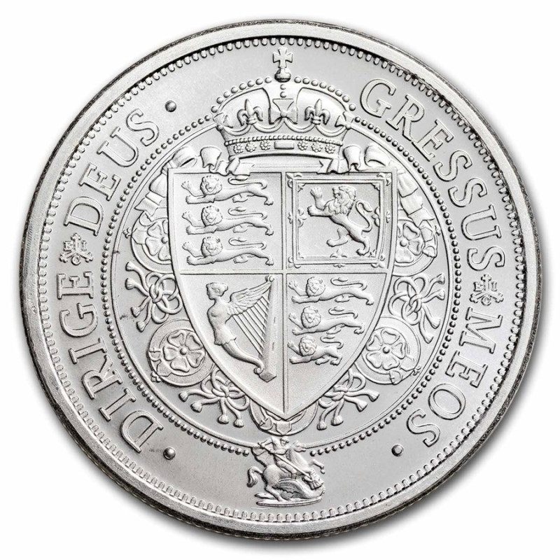 Srebrna Moneta St. Helena: Guinea Spade Shield 2022, 1,25 uncji