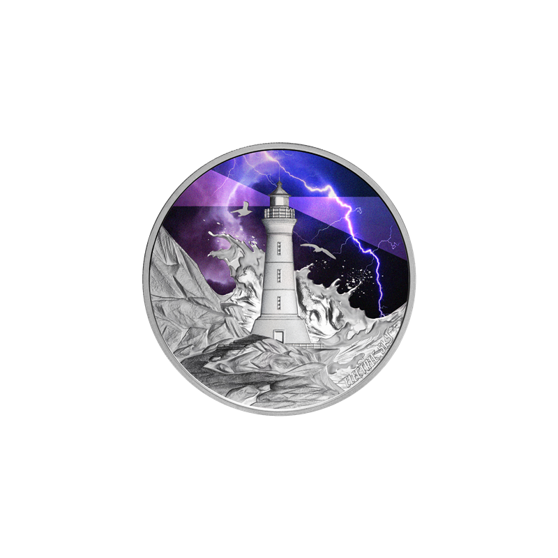 Electric Sky 2024 Silver Coin, 1 oz (proof)