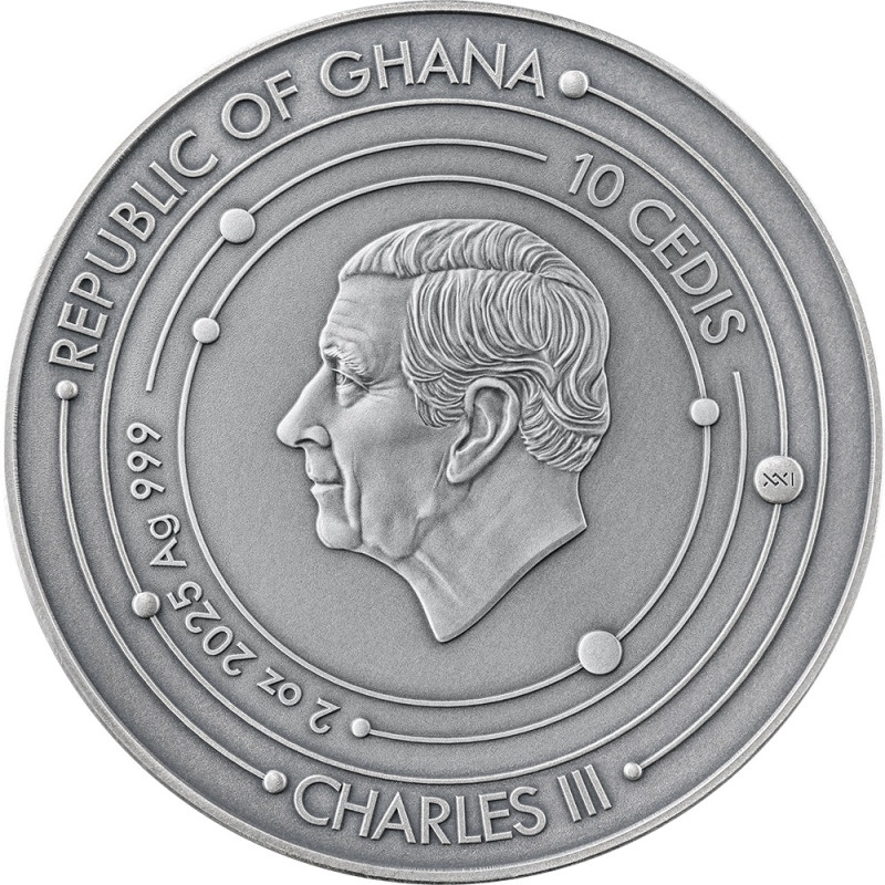 Silver Solar System Coin: Venus 2025, 2 oz.