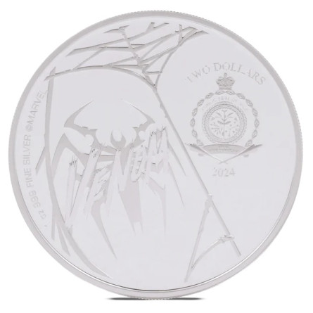 Classic Superheroes - Venom 2024 Silver Coin, 1 oz.