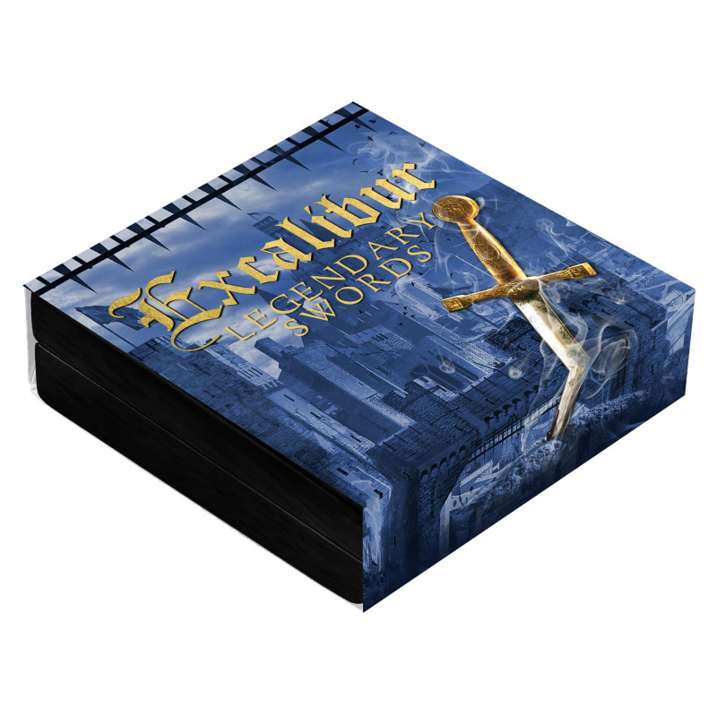 Legendary Swords Silver Coin: Excalibur 2024, 2 oz.