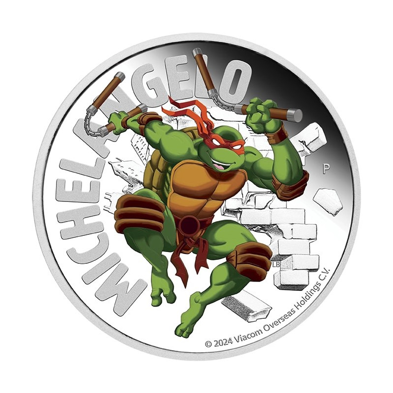 Turtle Michelangelo Color Neca Teenage Mutant Ninja Turtles The Last