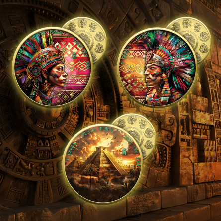 Srebrna Moneta Mexico Libertad 2023 Aztec Woman, 1 uncja