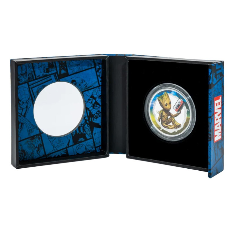 Silver Coin Marvel - Groot 2025, 1 oz