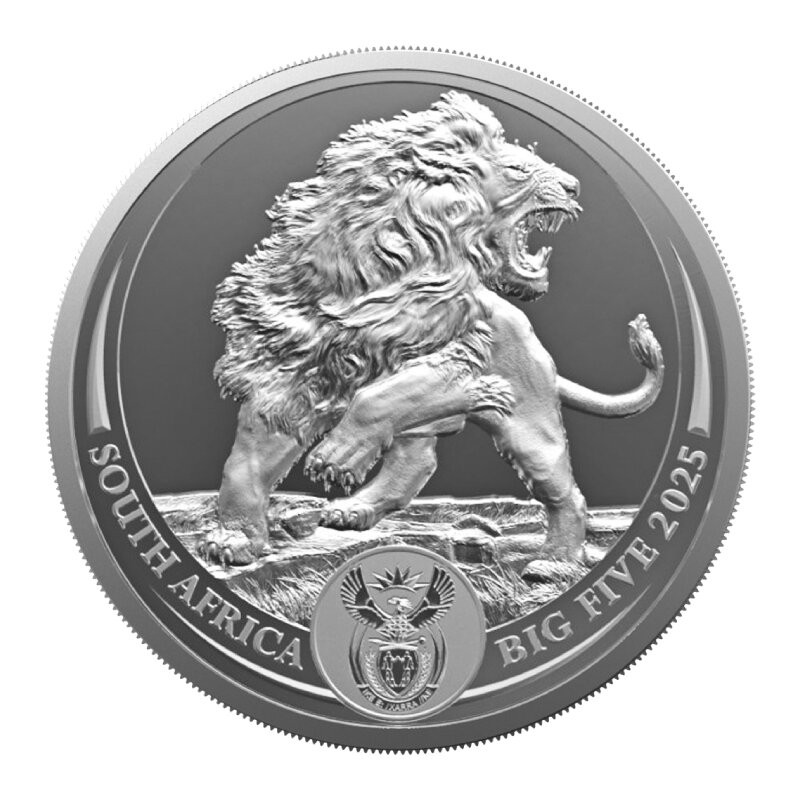 Silver coin Big Five III: Lion 2025, 1 oz.