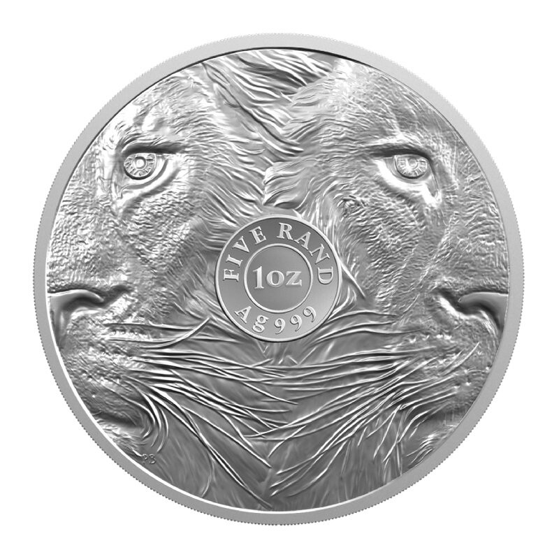 Srebrna Moneta Big Five III: Lion 2025, 1 uncja