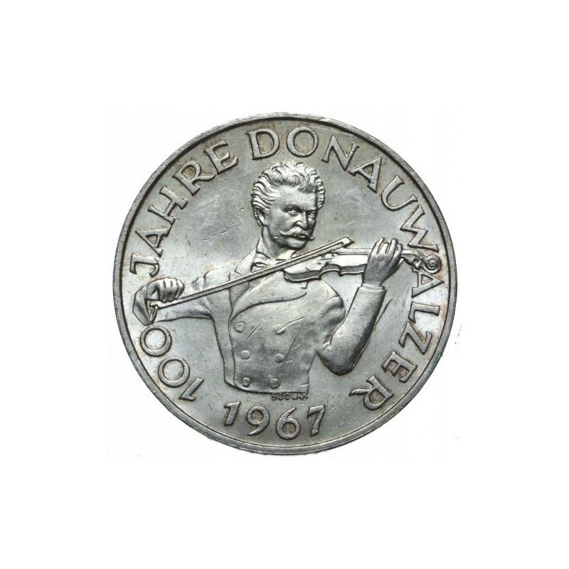 Silver Austra 50 Shilling Coin, Various vintages and designs, 20 gr.