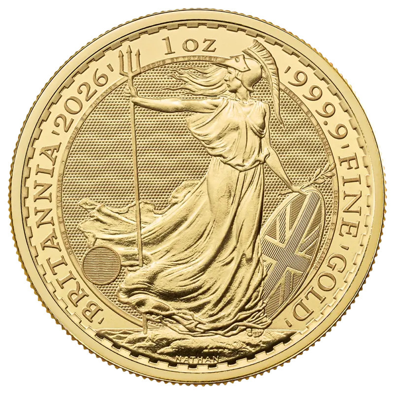Britannia 2026 Gold Coin 1 Ounce