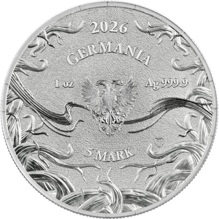 Germania Mint Silver Coin: Norns Urd 2026, 1 oz