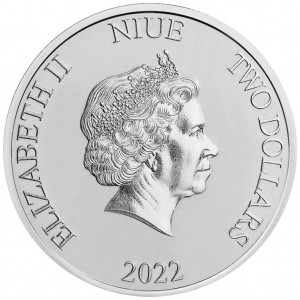 Lady and the Tramp 2022 Silver Coin, 1 oz.