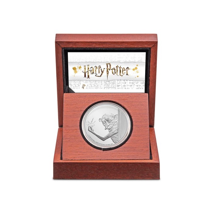 Harry Potter - Dobby the House Elf 2021 Proof, 1 oz Silver Coin