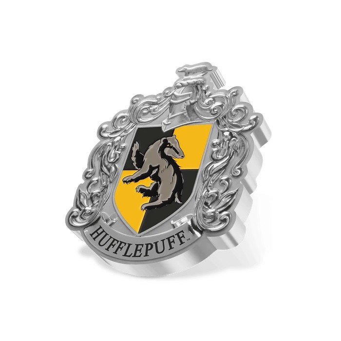 Harry Potter - Hufflepuff Crest 2021, 1 oz Silver Coin