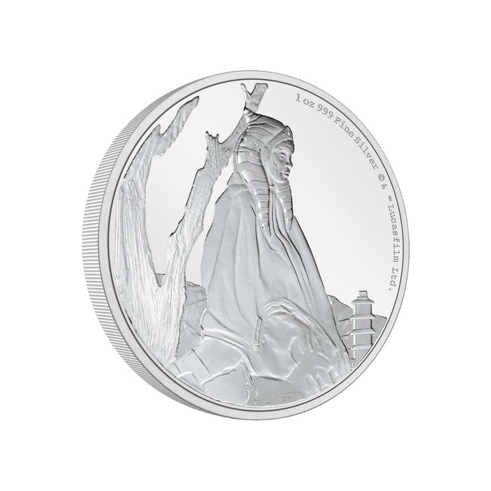 The Mandalorian Classic Silver Coin - Ahsoka Tano, 1 oz.