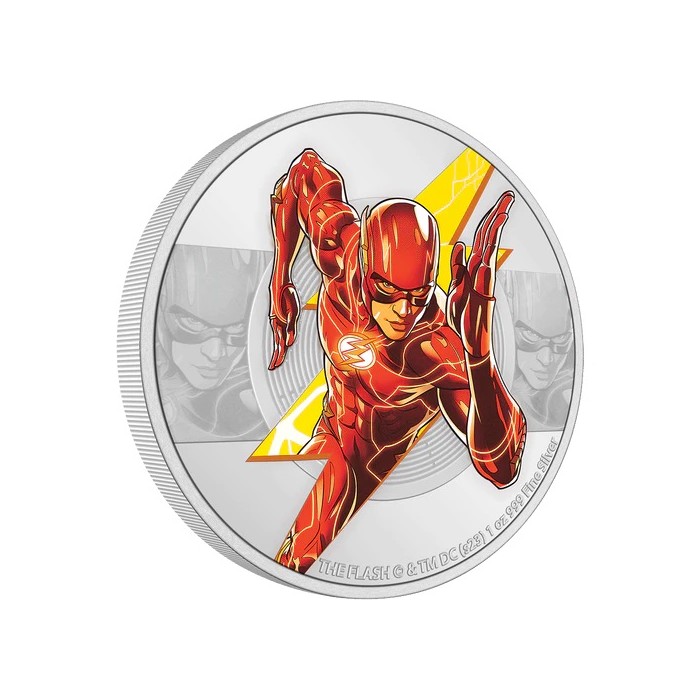Warner Bros. The Flash Movie 2023, 1 oz Silver Coin