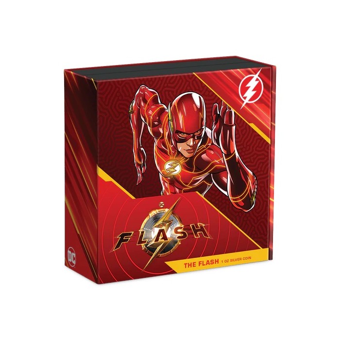 Warner Bros. The Flash Movie 2023, 1 oz Silver Coin