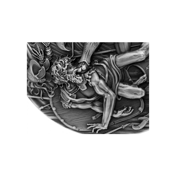 Roman Gods: Mars 2021, 2 oz Silver Coin