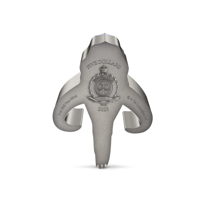 Silver Coin The Mandalorian: Mythosaurus 2023, 2 oz